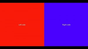 Web layout design Guidelines for dividing the screen into two
